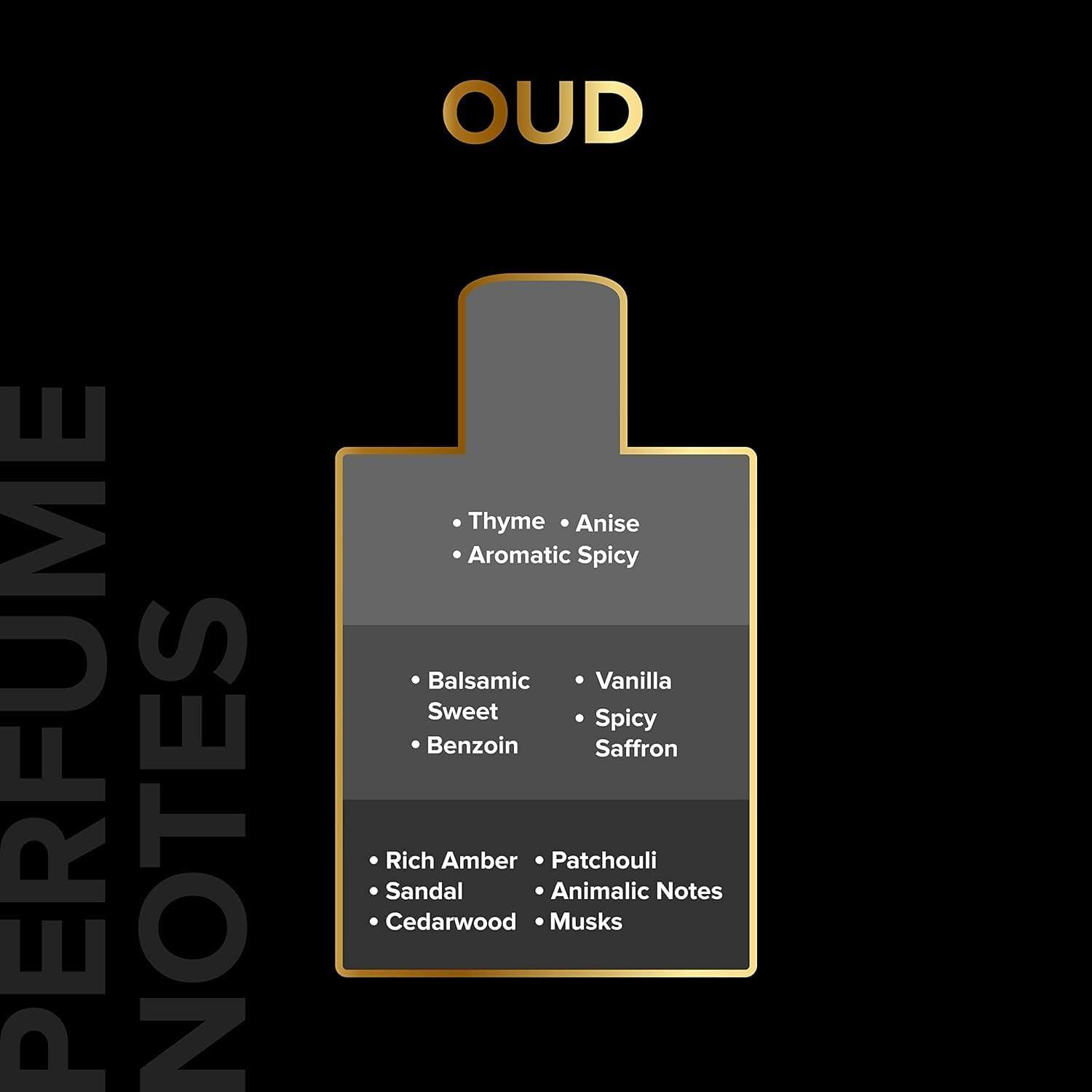 Oud Perfume for Men | Eau de Parfum - 100ml | Oriental Smoky & Spicy ...