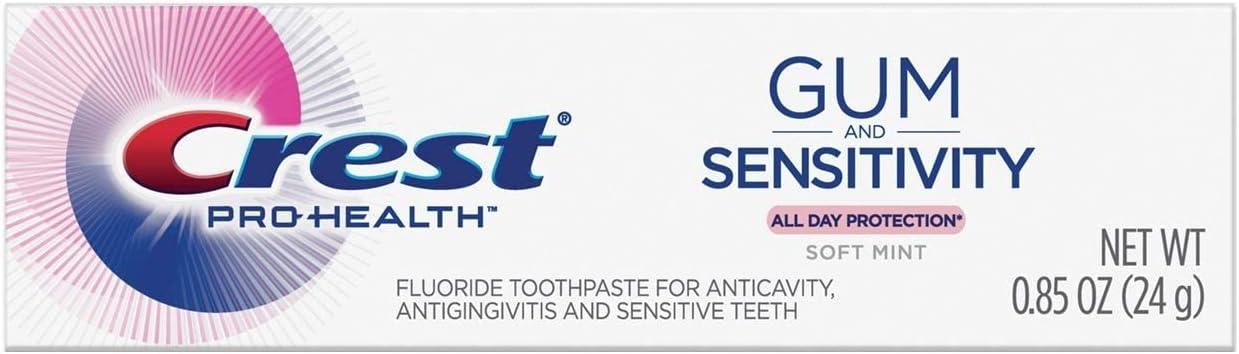 Crest Pro Health Gum and Sensitivity Toothpaste 0.85 oz Travel Size ...