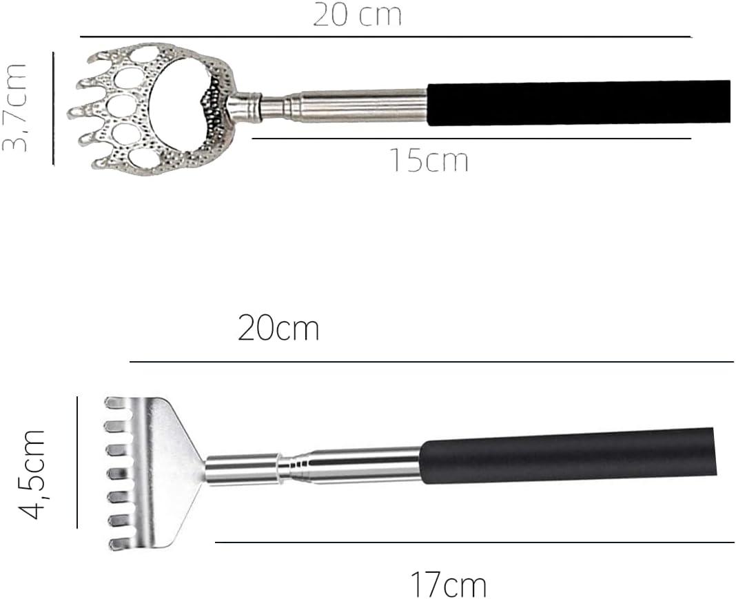Buy Koboko Stainless Steel Back Scratchers - 2-piece Telescopic ...