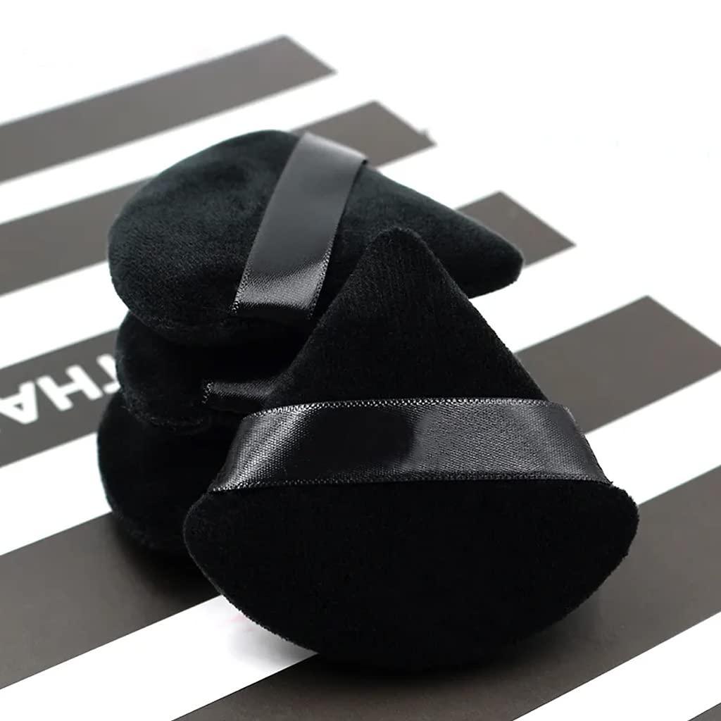 Set of 8 Facial Soft Triangle Puffs and 5 Makeup Mini Puffs for Wet and ...