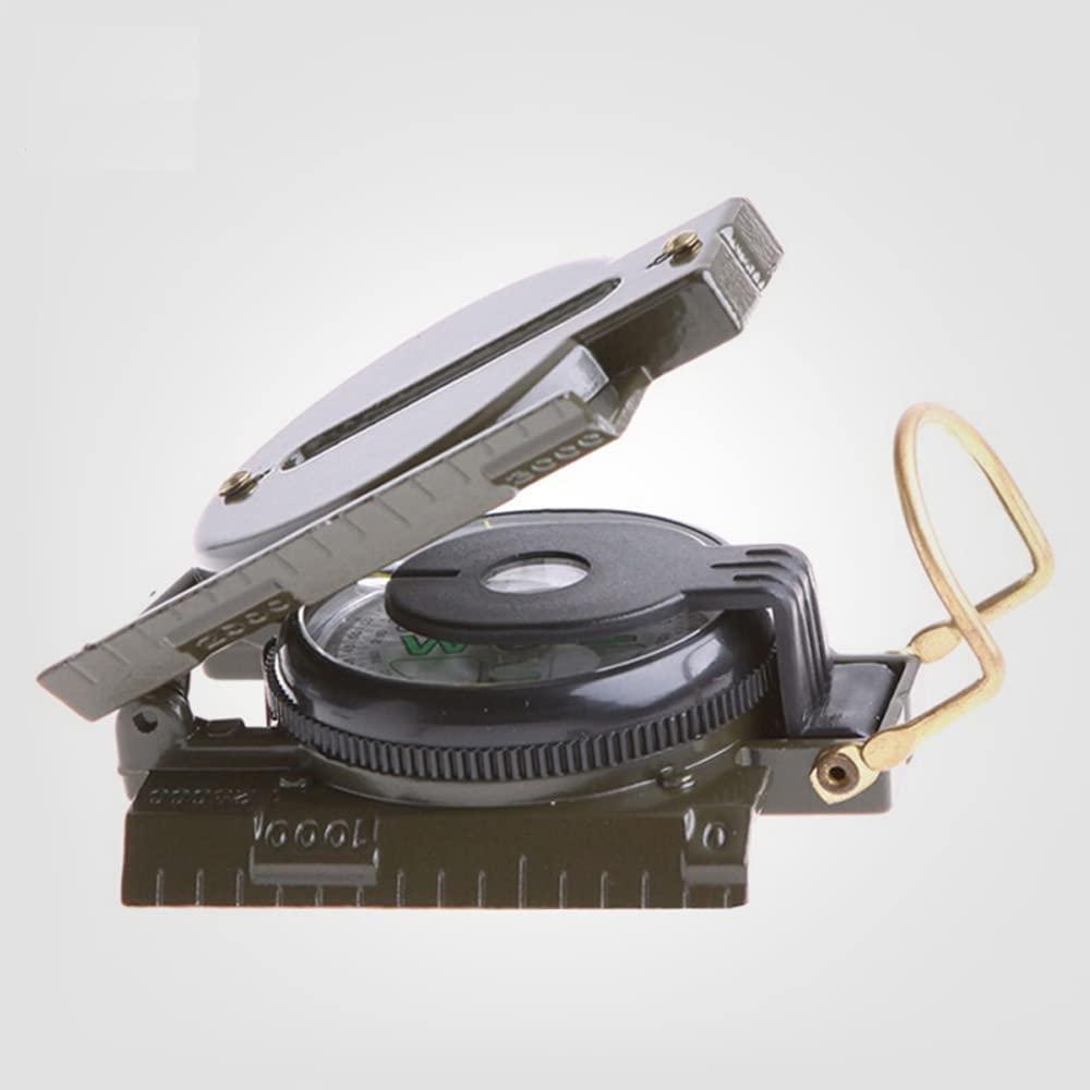 Military Lensatic Sighting Compass Military Compass for Hiking Camping ...