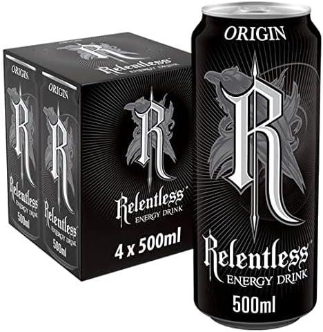 Relentless Origin Energy Drink 4 x 500 ml | Buy Now with Express ...