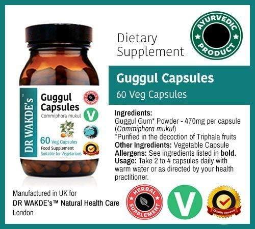 Guggul Capsules (Commiphora Mukul) | Buy Now with Express International ...