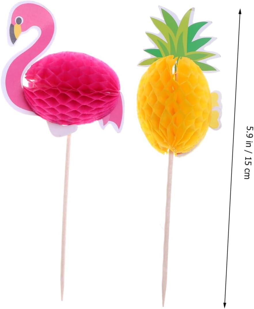 Warmhm 40pcs Cake Picks Baby Shower Cake Toppers Dessert Toppers ...