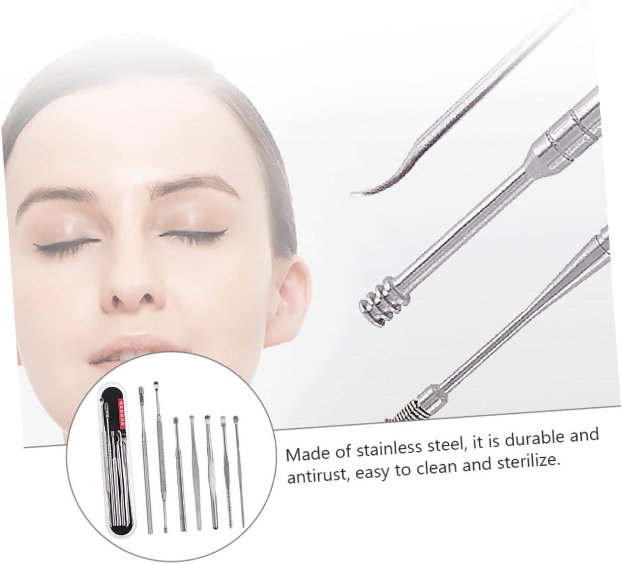Stainless Steel Ear Cleaning Tools Set - 7pcs Ear Wax Removal Kit | Buy ...