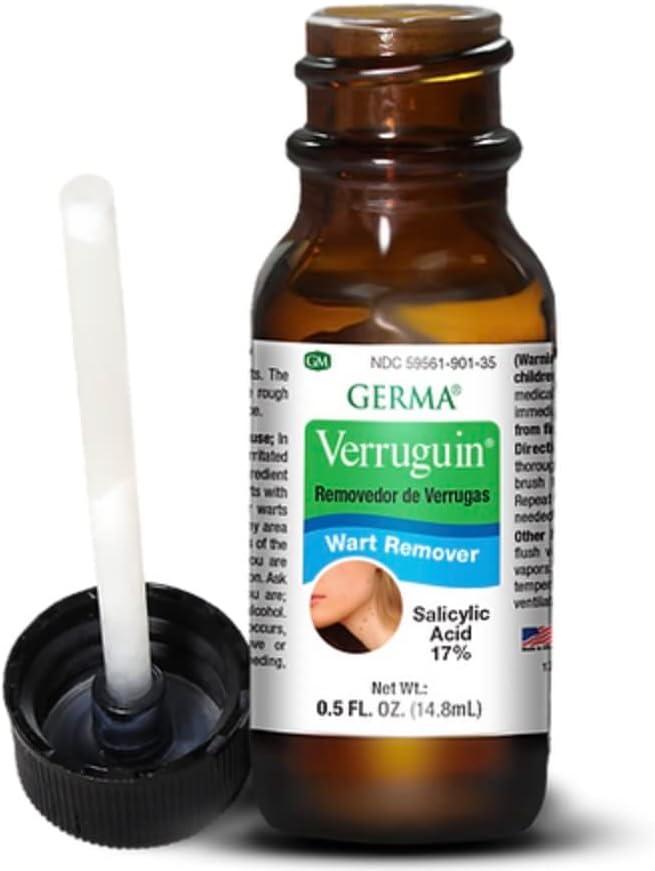 Germa Verruguin Liquid- Helps with Common Warts (Pack of 2)