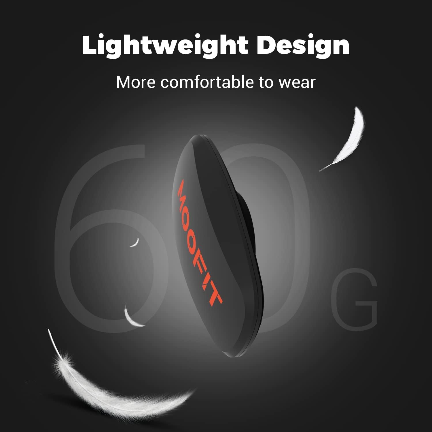 Moofit Bluetooth/ANT+ Heart Rate Monitor Chest Strap - Waterproof ...