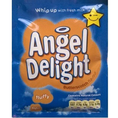 Birds Angel Delight Butterscotch Flavour Sachet - 18 Pack, 59g each ...