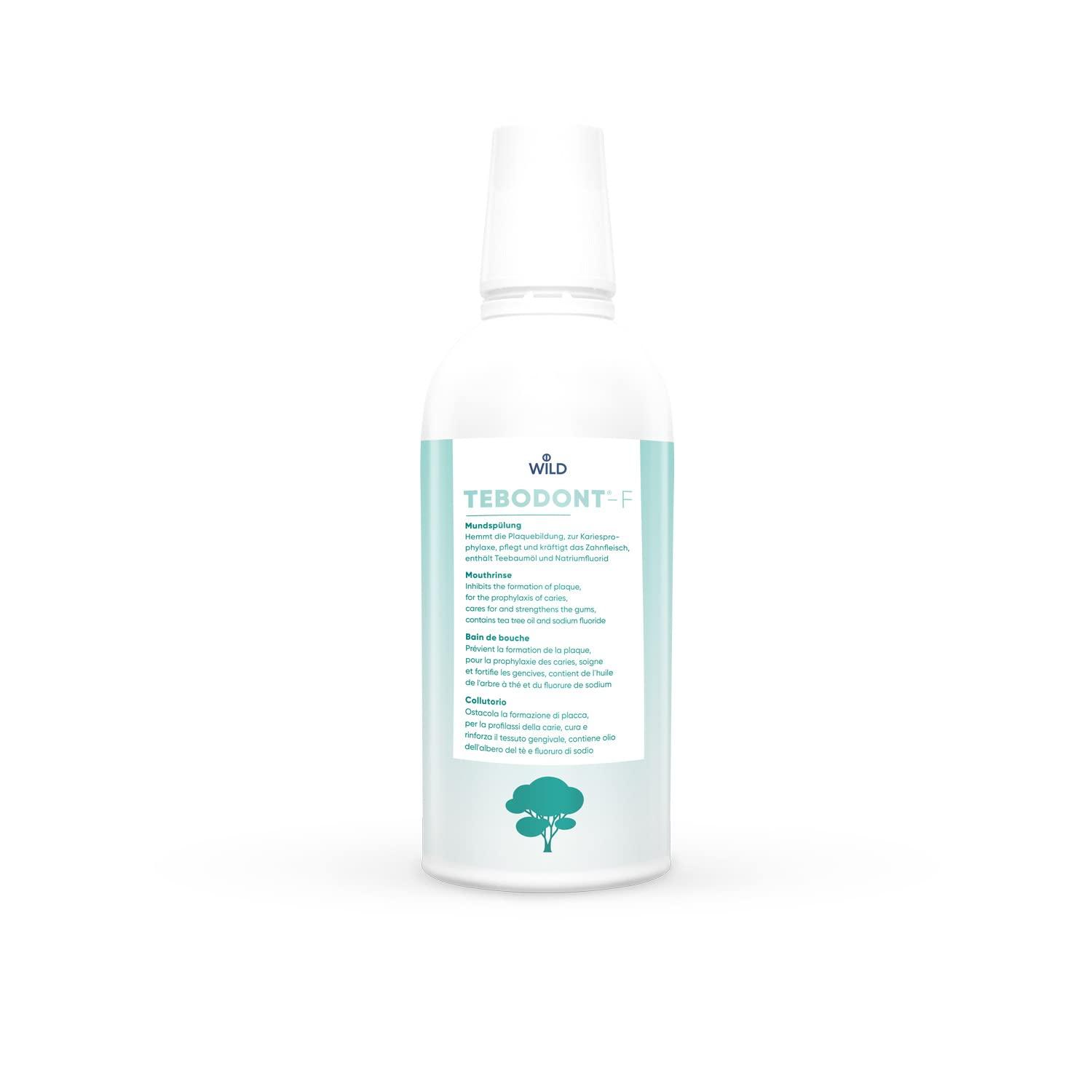 TEBODONT -F Mouthwash 500ml - Effective Oral Care for Fresh Breath ...
