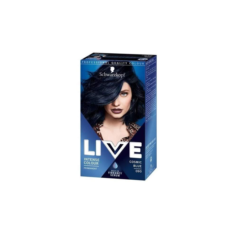 Schwarzkopf Live 90 Cosmic Blue Hair Color - 100 ml | International ...