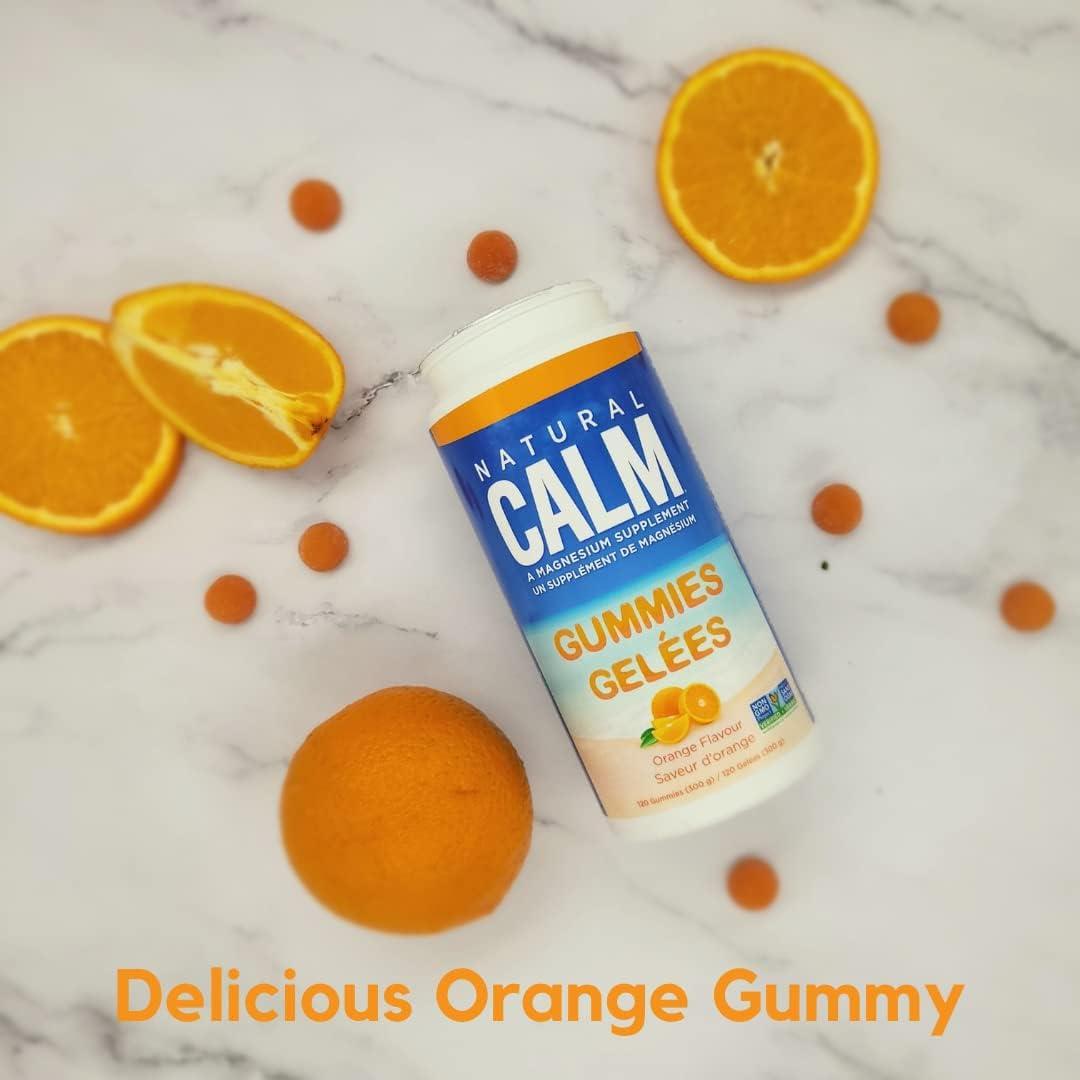 Natural Vitality Orange Calm Magnesium Gummies - 120 Count | Buy Now ...