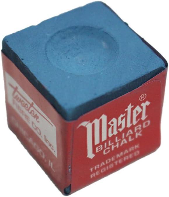 Masters Blue Billiard and Snooker Chalk - 2 Dozen/24 Pieces | Premium ...