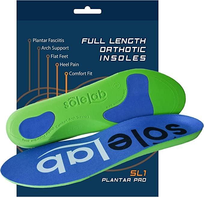 Orthotic Insole Full Length with Arch Support Inserts for Men and Women ...