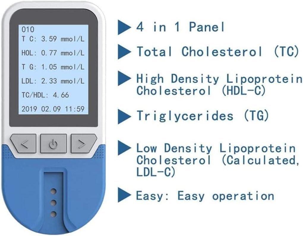 Rehoof Cholesterol Monitoring Home Test - 25 Test Strips for Total LDL ...