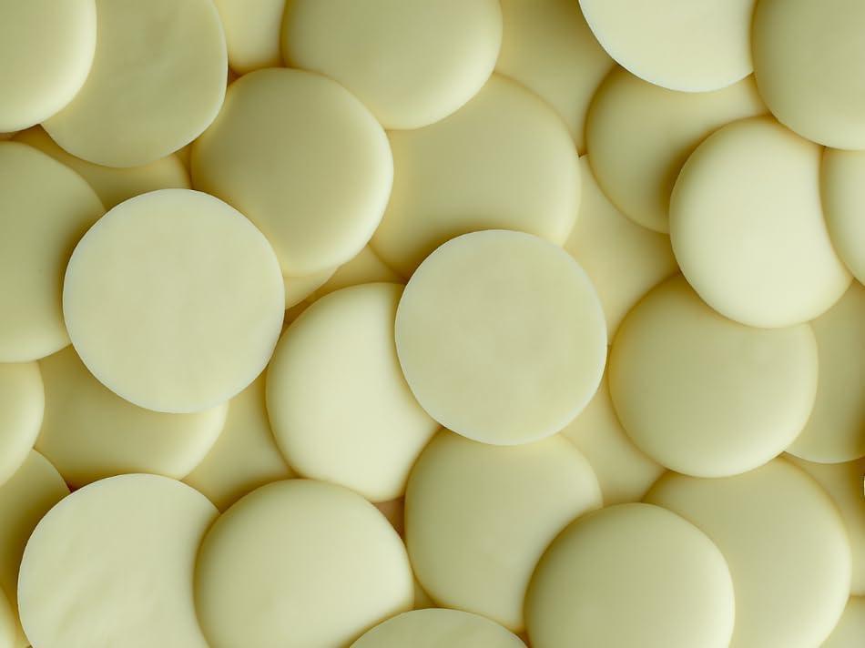 White Chocolate | Button's | Finest Belgian | 2X1Kg (2Kg) Bag | Baking ...