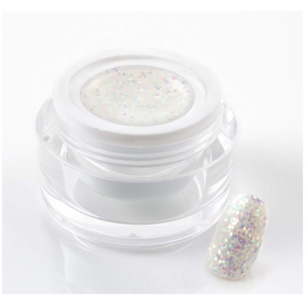 5 ml Sparkling White Colorgel | Glittergel for Stunning Nail Art - Ship ...