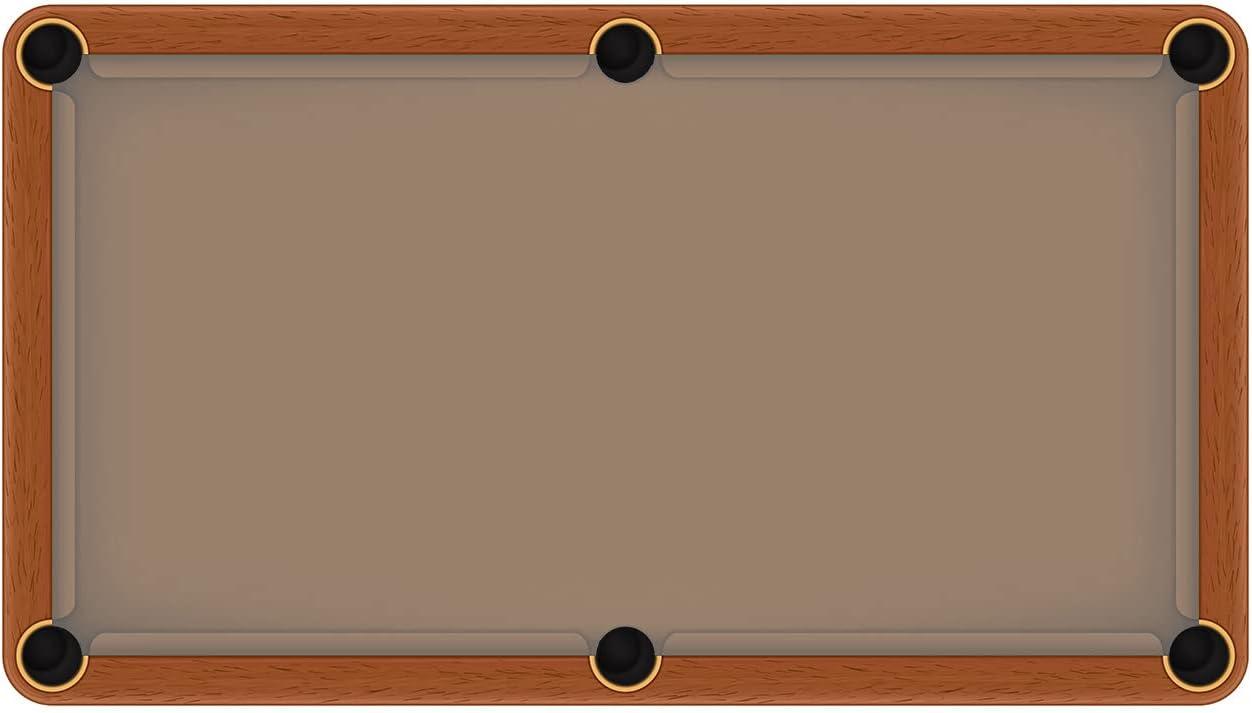 Accuplay 20 oz Pre Cut Pool Table Felt - Tan | 8 ft Table | English ...