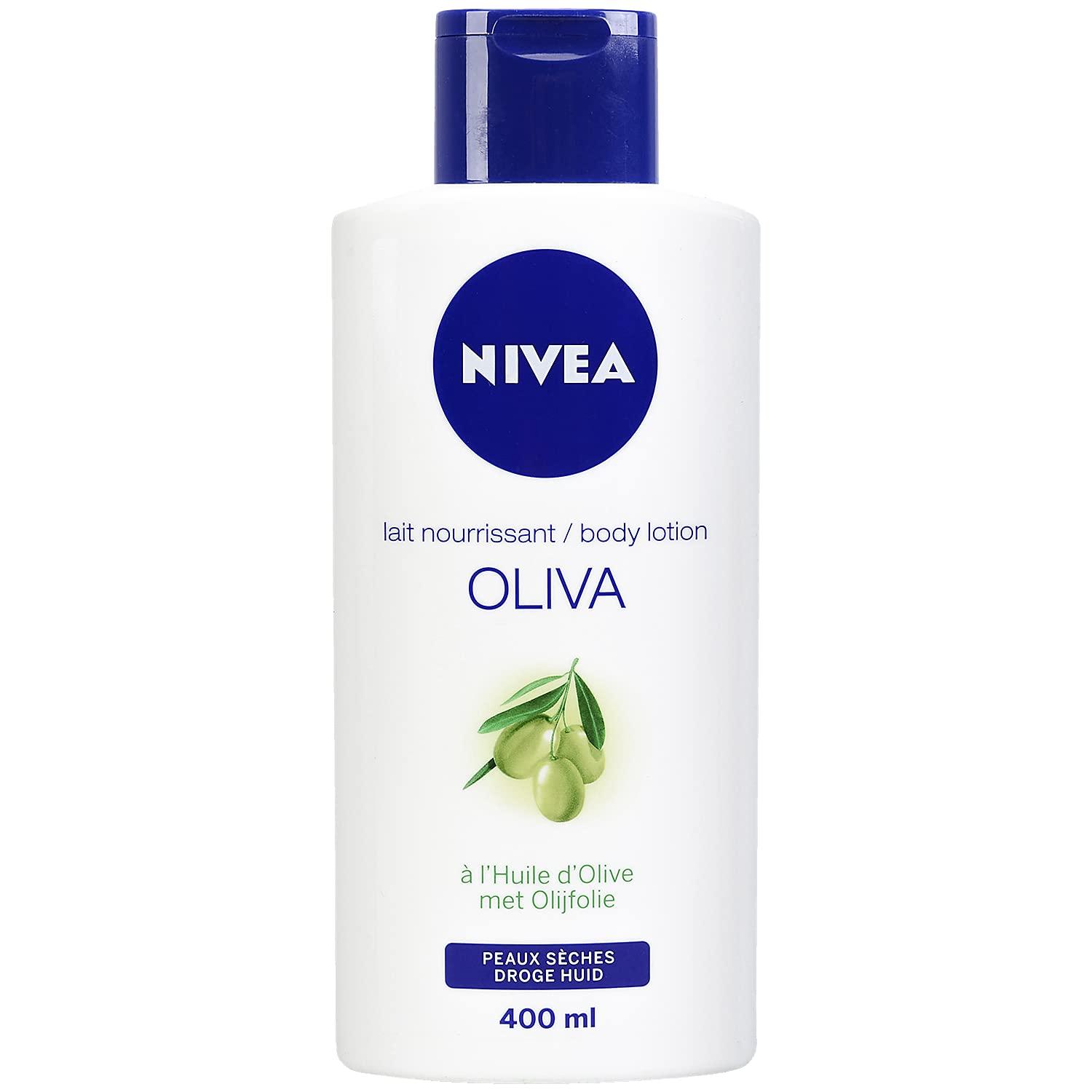Nivea Body Milk with Olive Oil - 400ml | Nourishing Moisturizer for ...