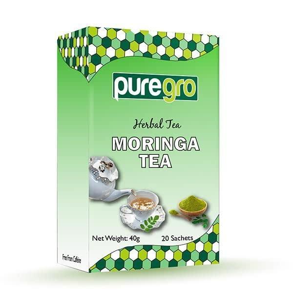 Puregro Herbal Moringa Tea (20 Tea Bag) 40g | Buy Now with Express ...