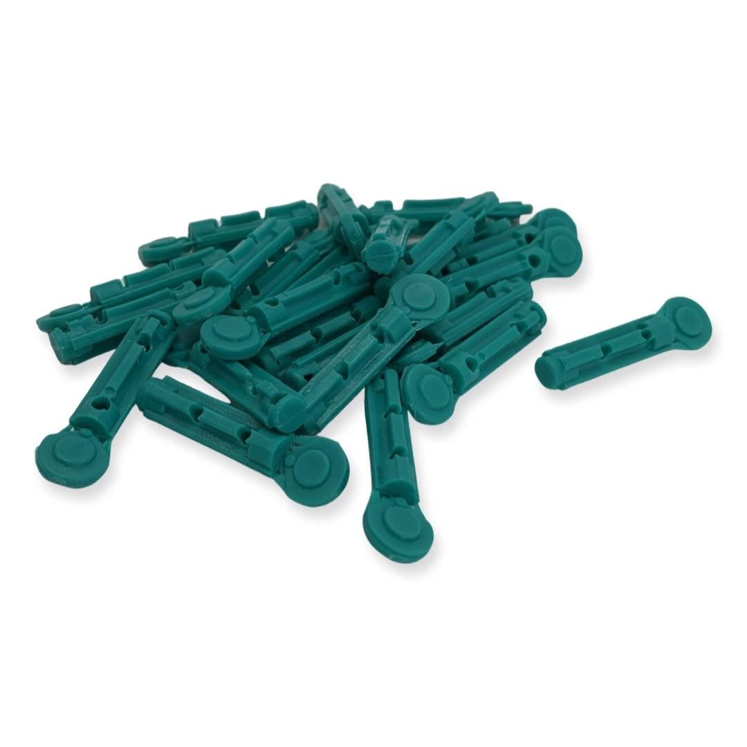 One Step Sterile 28g Safety Lancets Blood Lancets Disposable Twist Top ...