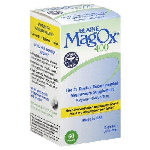 Mag-Ox 400 Magnesium Tablets 60 Each - Pack of 3 | High-Quality ...
