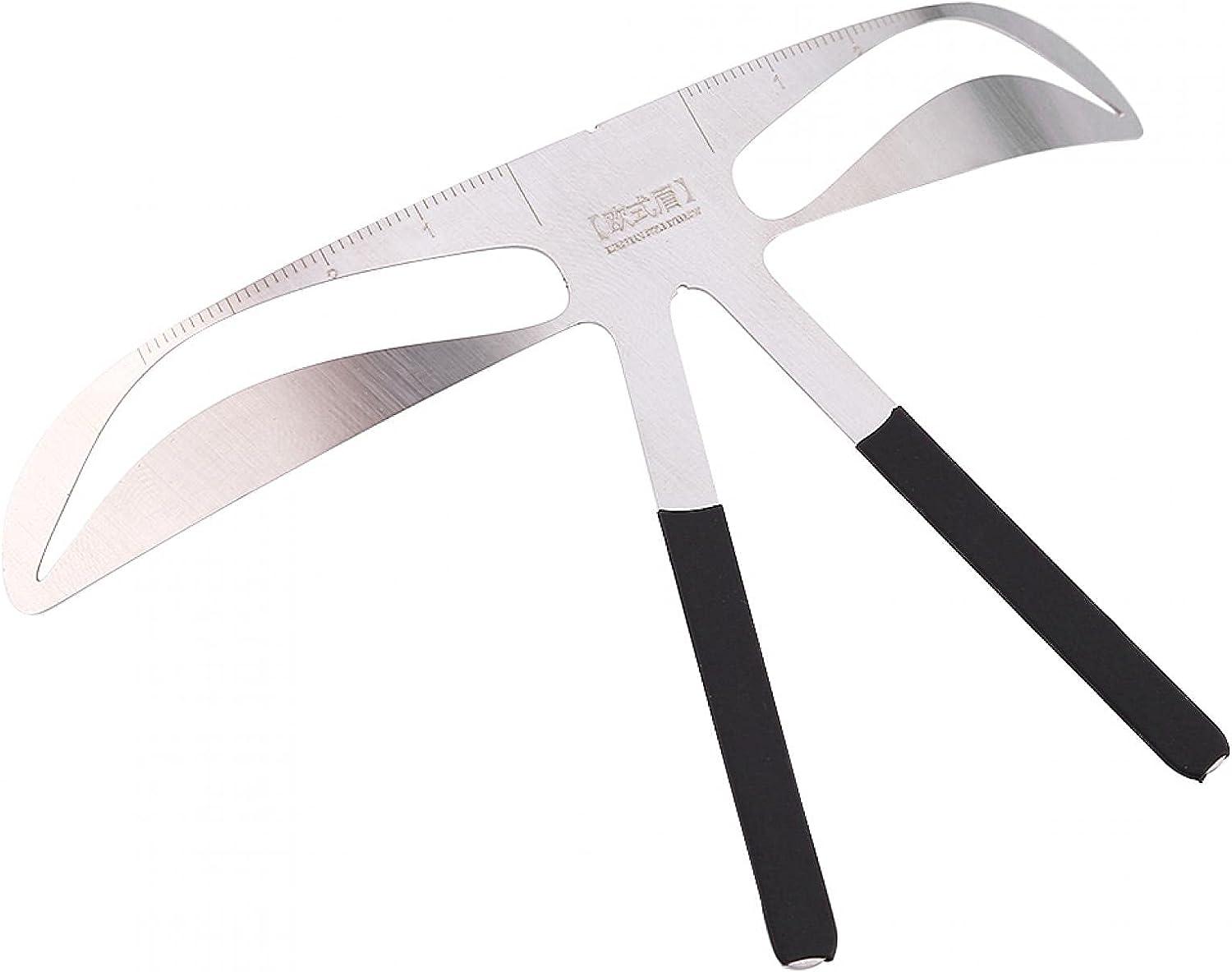 4 Types Eyebrow Stencil Ruler for Perfect Eyebrow Shape | Grooming ...