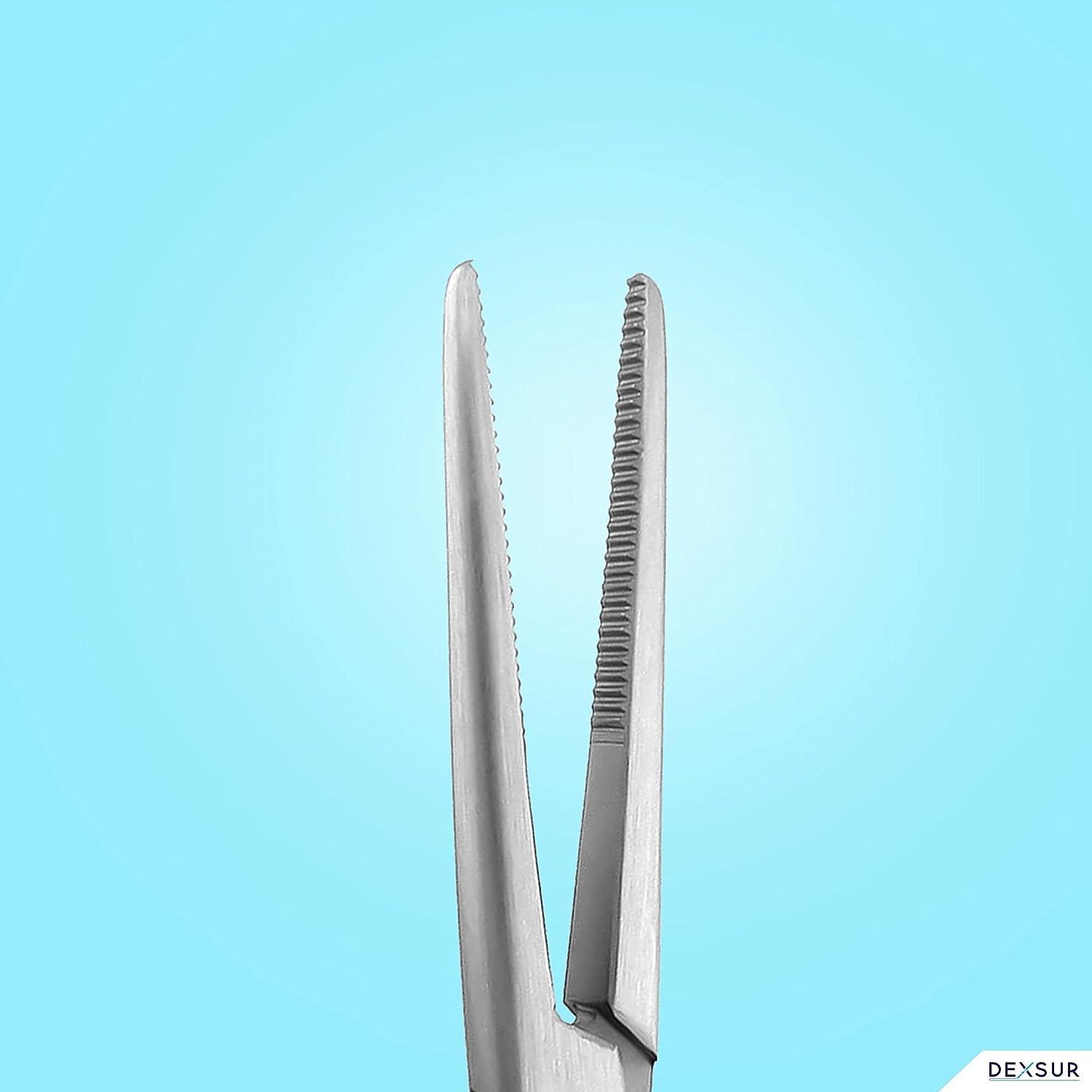 DEXSUR Precision Kelly Hemostat Forceps Clamp 5.5 Straight Stainless ...