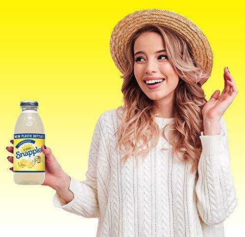 Snapple Lemonade 16 Fl Oz (Pack of 8) - All Natural Refreshing Drink ...