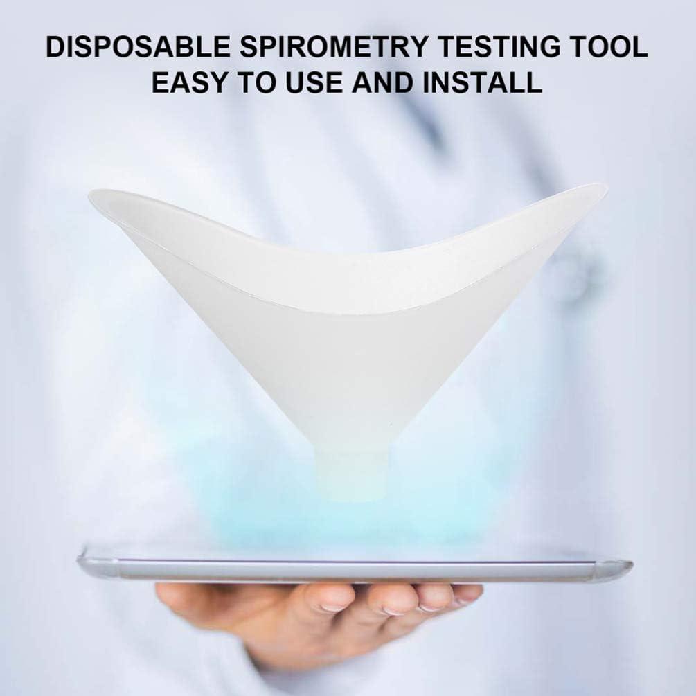 Baluue 200pcs 8.1mm Disposable Spirometer Mouthpiece Breathalyzer ...