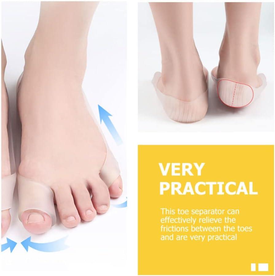 Beavorty Silicone Toe Spacers & Bunion Corrector Set - Thumb Splint ...