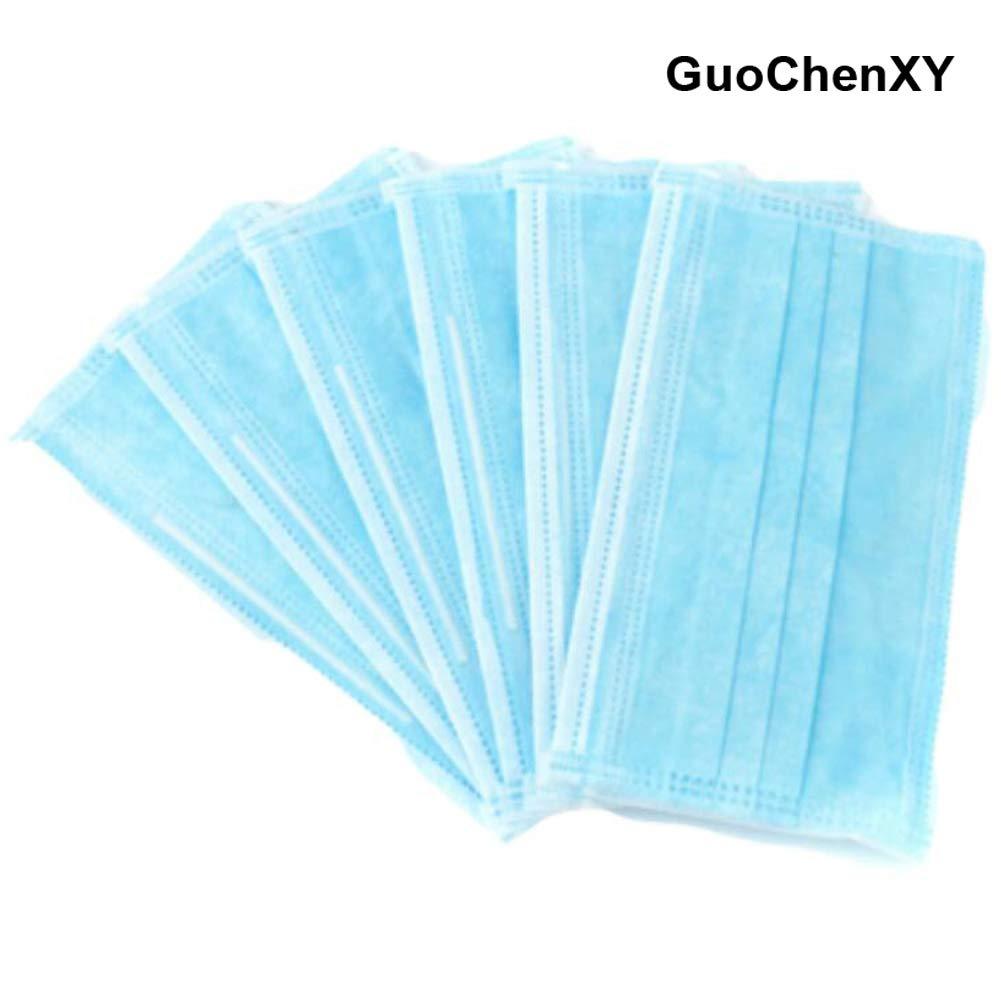 50Pcs Disposable Filter Mask 3 Ply Earloop Face Masks - Buy Now for ...
