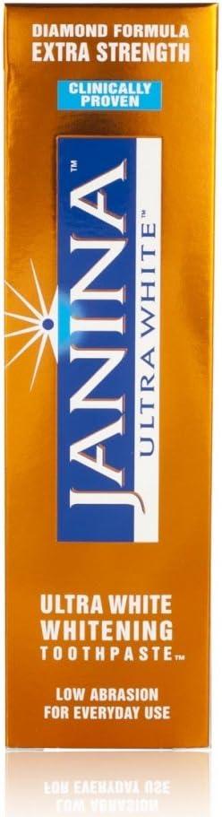 Janina Extra Strength Whitening Toothpaste 75ml - Pack of 3 | Fast ...
