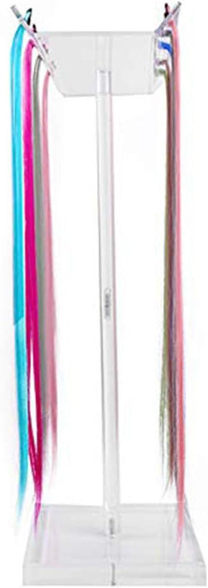Acrylic Hair Extension Stand & Display Holder | Transparent Salon ...