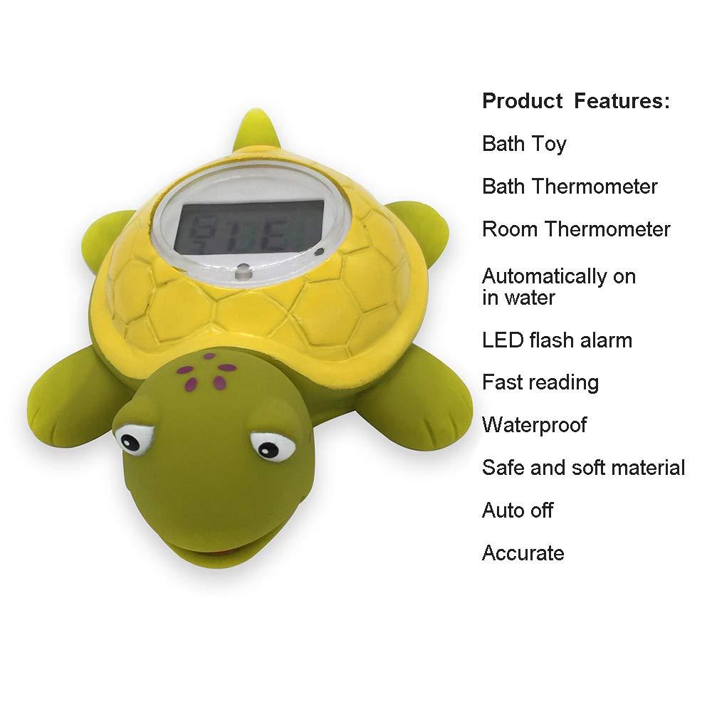 Digital Bath Thermometer & Room Thermometer - BPA Free, Waterproof ...