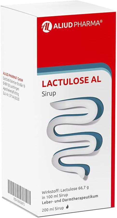 ALIUD PHARMA Lactulose AL Syrup 200 ml - Effective Osmotic Laxative for ...