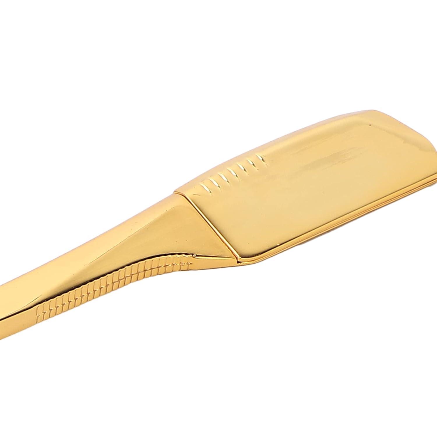 Professional Men's Razor - Straight Edge Razor with Blade Holder & Neck ...