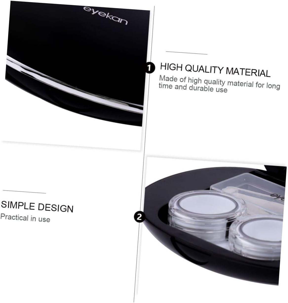 Buy Solustrie Contact Lens Box - White & Black Applicator Cases | UK ...