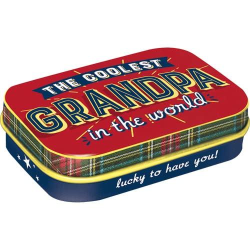 Nostalgic-Art Retro Pill Box - Vintage Gift for Grandpa with Peppermint ...