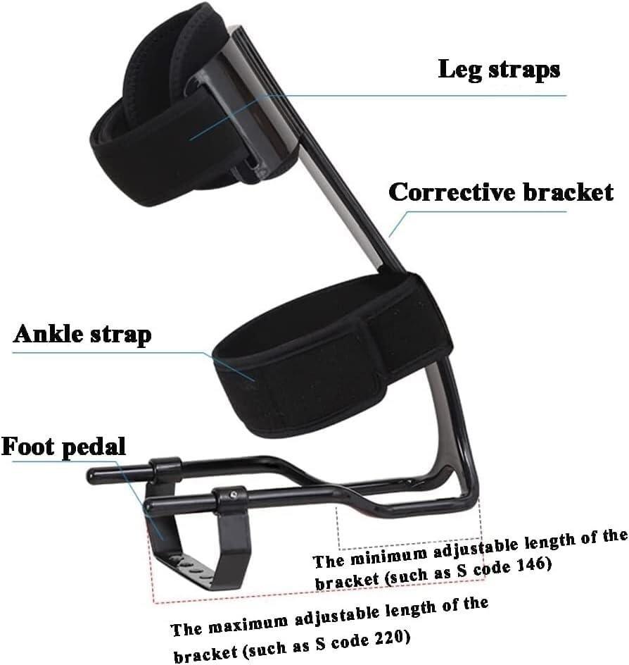Foot Drop Orthotic Brace - Varus & Valgus Plantar Ankle Support for ...