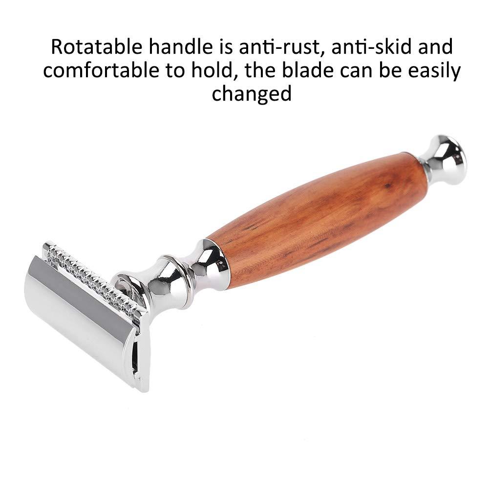 Ankroyu Vintage Manual Safety Razor | Dual-Edge Stainless Steel Razor ...