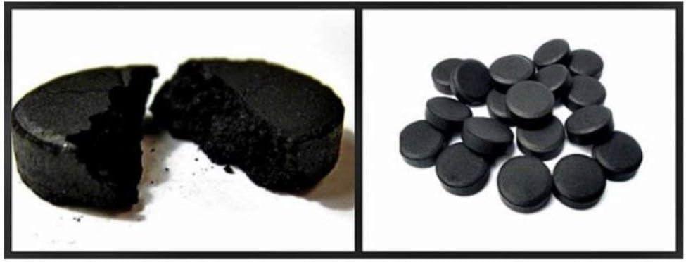 20 Packs (200 Tablets) Organic Activated Charcoal 280mg Tablets - Detox ...