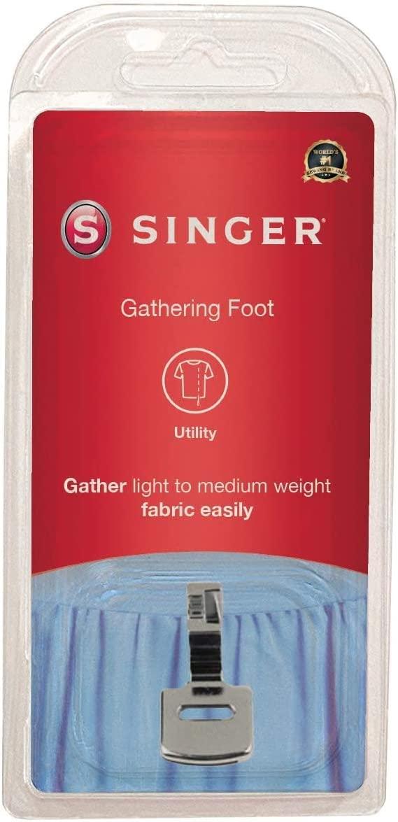 SINGER | Gathering Presser Foot for Low-Shank Sewing Machines ...