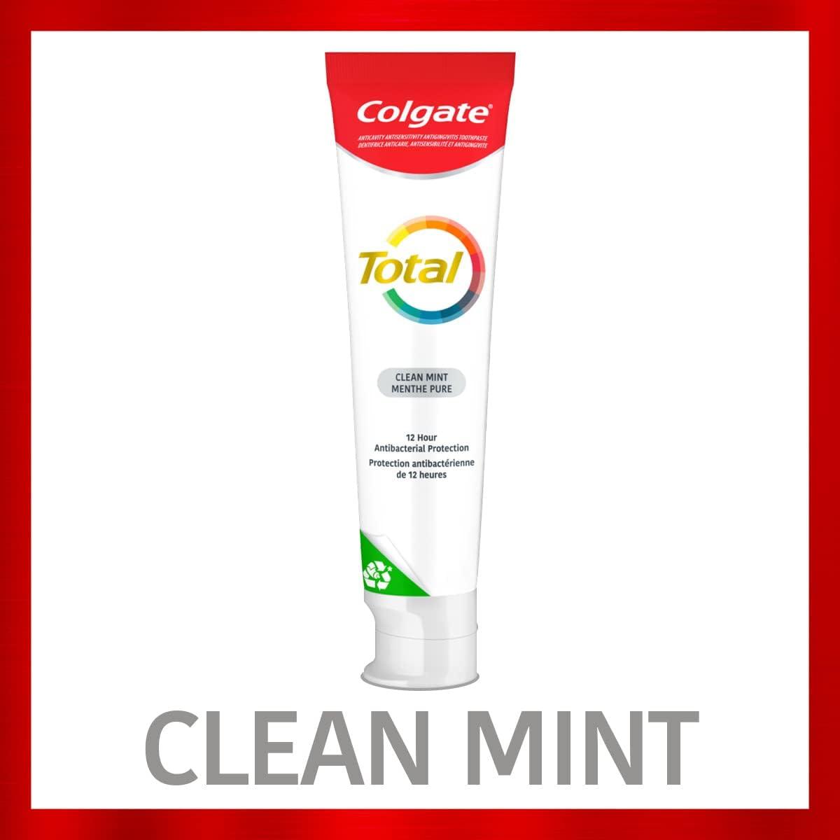 Colgate Total Clean Toothpaste - Original Clean Mint - Professional ...