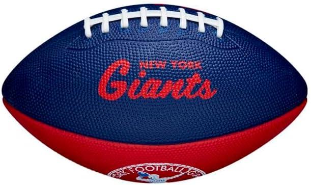 Buy Wilson NFL Mini Team Retro Football - New York Giants | Official ...