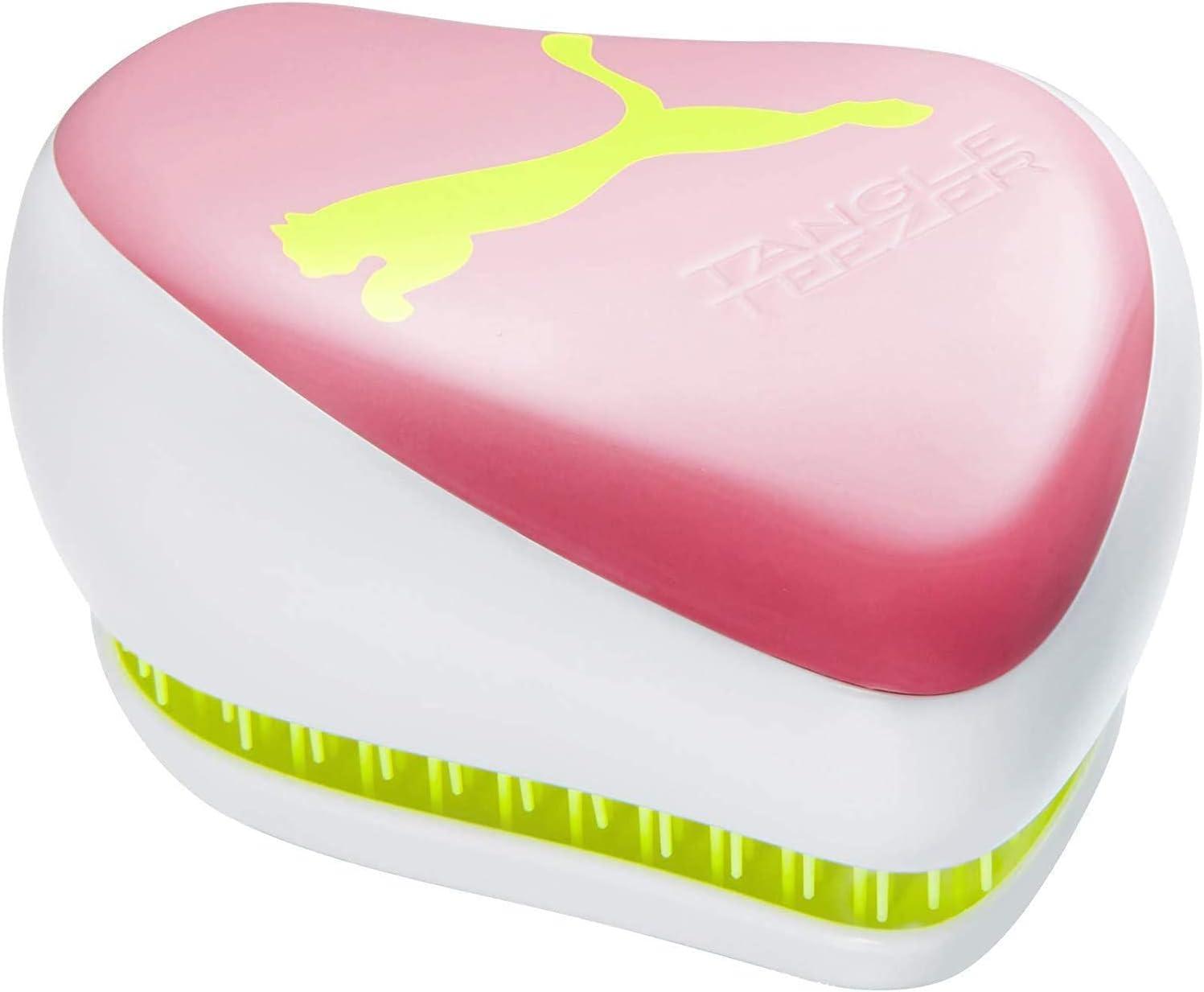 Puma Compact Styler Detangling Hairbrush - Neon Yellow | Tangle Teezer ...