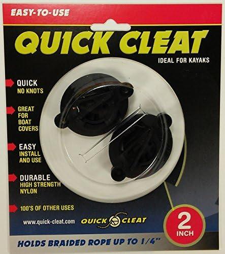 Quick Cleat No-Knot Kayak Cleat (2 Pack) - 1/4 Rope Compatibility | Buy ...