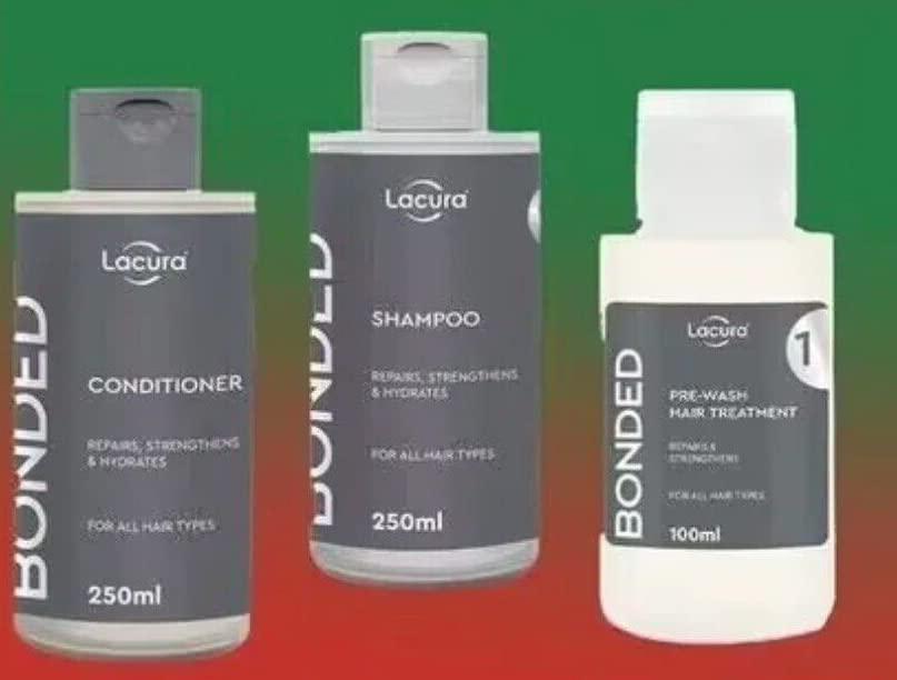 Lacura Bonded Shampoo Conditioner or Pre-Wash Hair Treatment (Shampoo ...