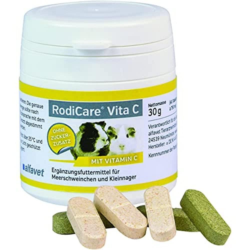 Alfavet Rodicare Vita C - Sugar-Free Vitamin C Supplement for Guinea ...