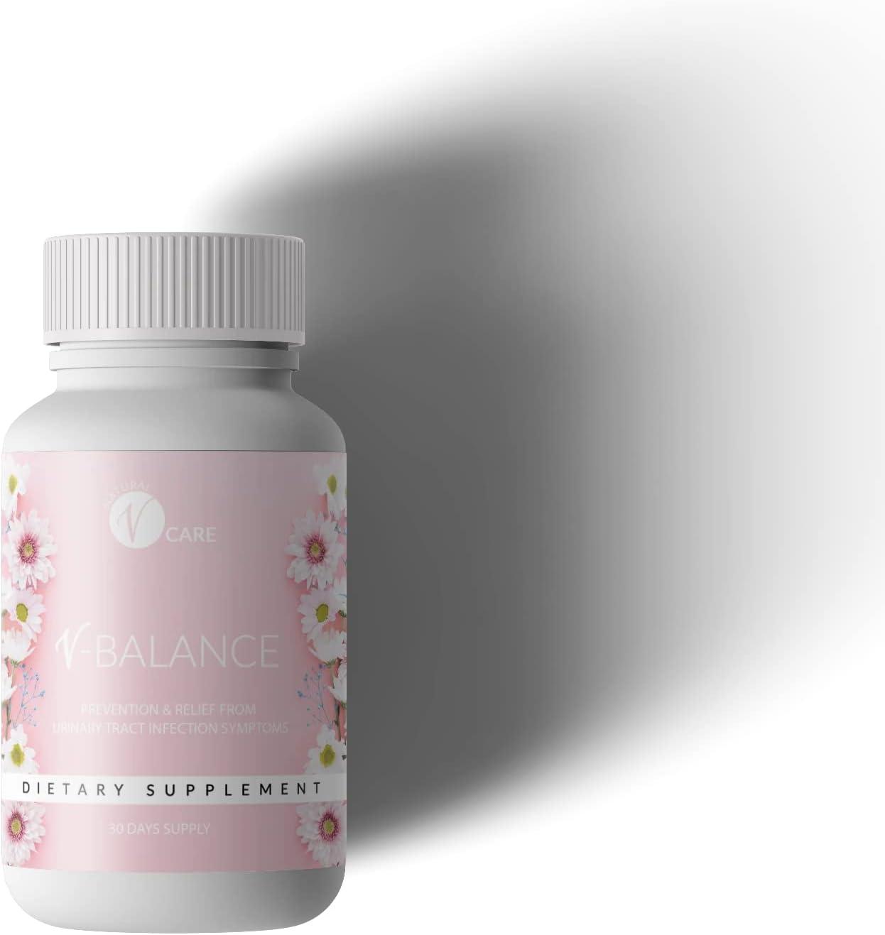 V-Balance - USA-Made Urinary Tract Supplement with Cranberry Capsules ...