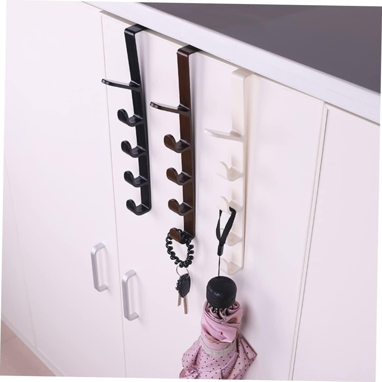 KICHOUSE 3pcs Hat Wall Hanger Hat Hanging Hooks Over The Door Hanger ...